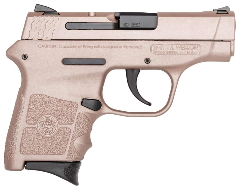 Smith and Wesson &P Bodyguard Rose Gold .380 ACP 2.75" Barrel 6-Rounds ...