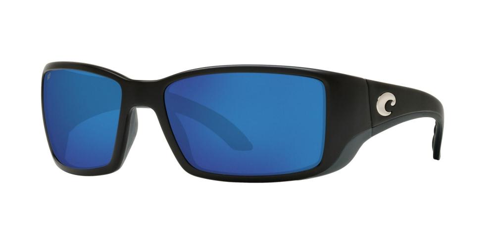 Costa Blackfin Black/Gray Frame Blue Mirror 580 Lens Sunglasses - 580P ...