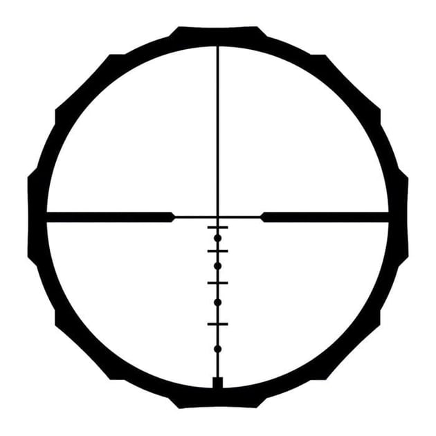Crimson Trace Hardline 4-12x40mm SFP Custom BDC 223/556 Reticle Black ...