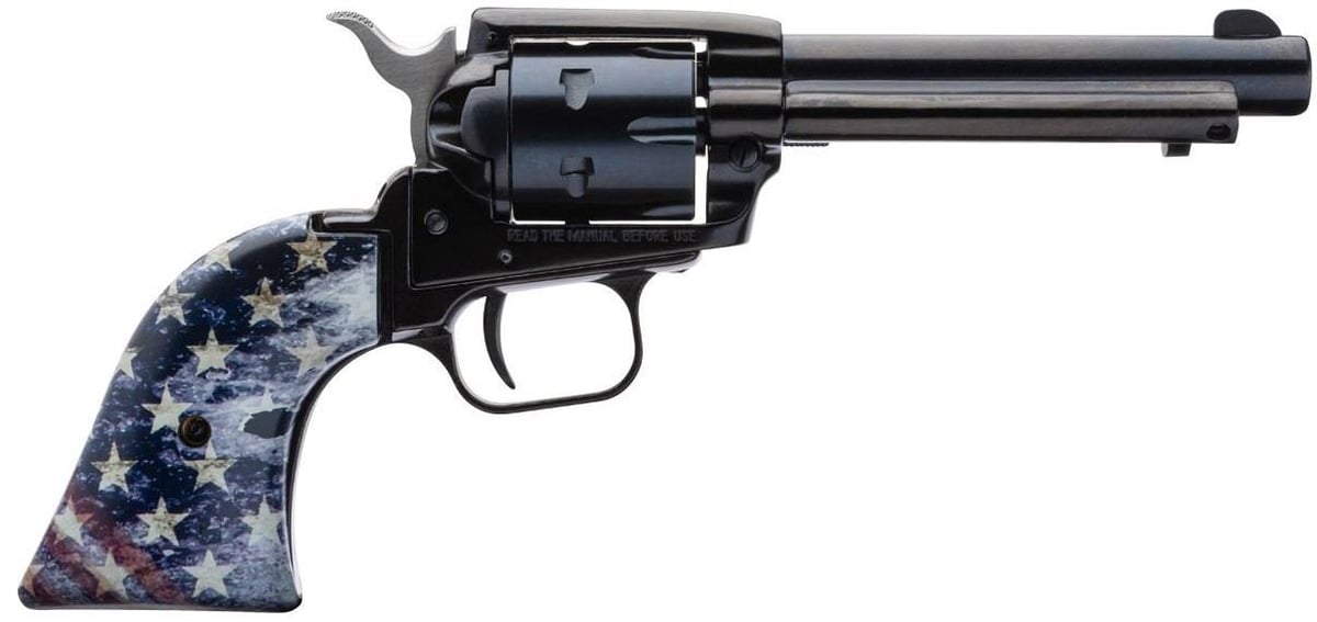 Heritage Rough Rider Small Bore .22 LR 4.75" barrel 6rd Revolver Blued ...