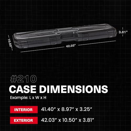 Condition 1 42” Economy Single Gun Carrying Case Model 210 with Foam ...