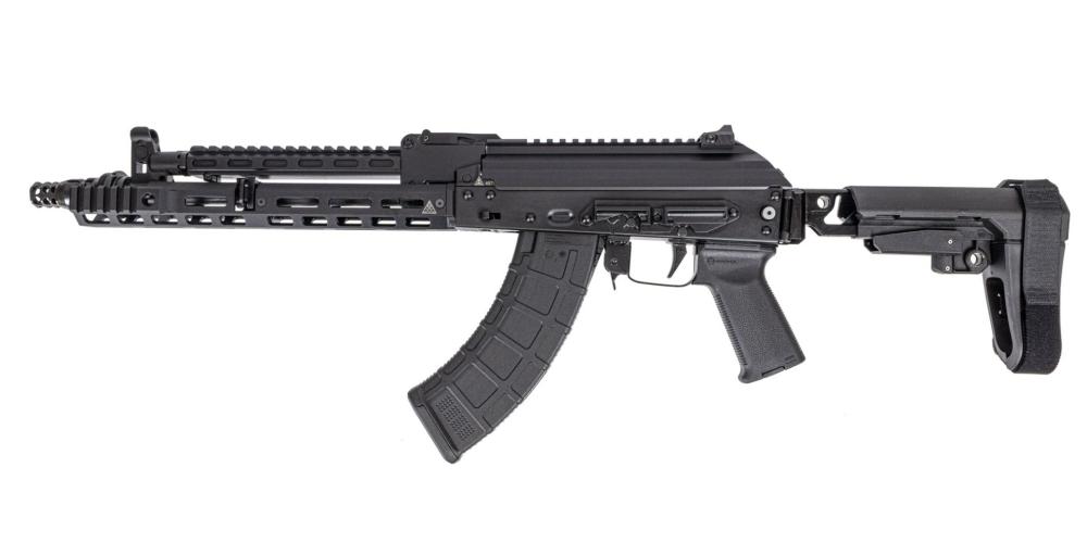 PSA AK-104 SBA3 Pistol 12.5" 7.62x39mm 30rd, Booster Cut Rail, JMAC 360 ...