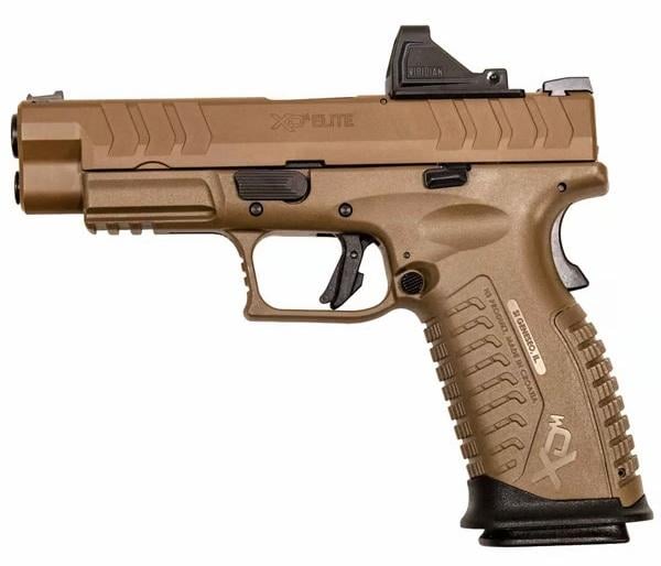 Springfield Armory XDME PAC 10mm 4.5" 16rd w/ Viridian RFX-11 - FDE ...