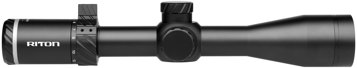 Riton 3 Primal 4–16 44 Rifle Scope, 30mm, SFP, MOA Holdover Reticle ...