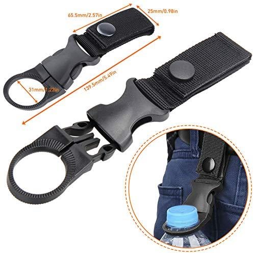 Molle Accessories Kit of 28 Attachments, D-Ring Grimloc Locking Gear ...