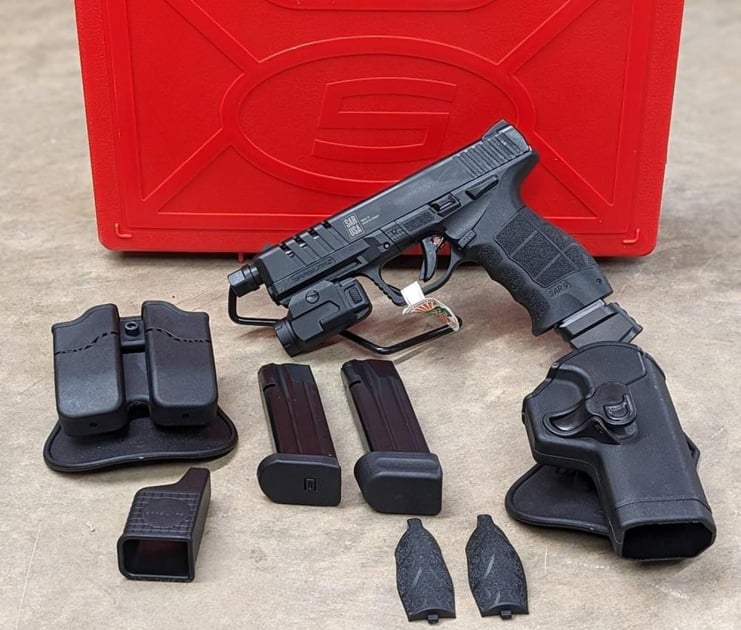 SAR USA SAR9X 9mm 4.4" Barrel 17rd Black - $330.99 (Add to Cart Price ...