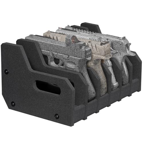 40% off EZshoot Foam Pistol Rack for Gun Safe Shelf Handgun Rack Pistol ...