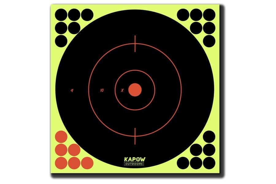 Kapow Adhesive Reactive 12in Bullseye Target 5-Pack - $4.99 (Free S/H ...
