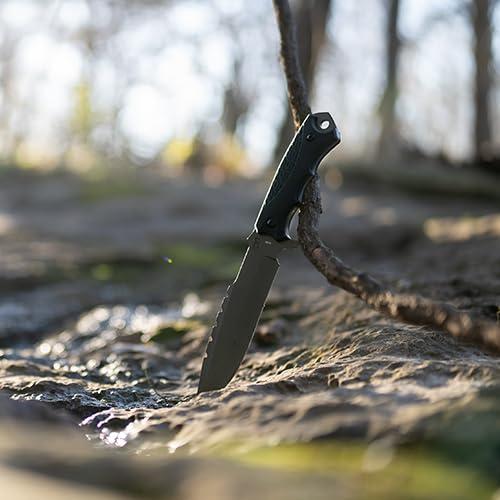 Schrade Delta Class Extreme Survival Fixed Blade 10.75" with 6" AUS-10 ...