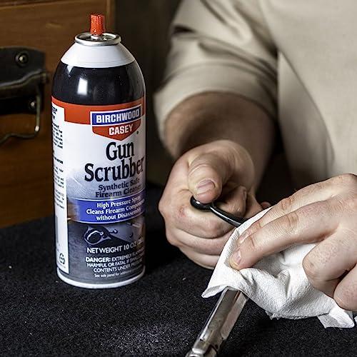Birchwood Casey Gun Scrubber Synthetic Safe Firearm Cleaner 10oz ...