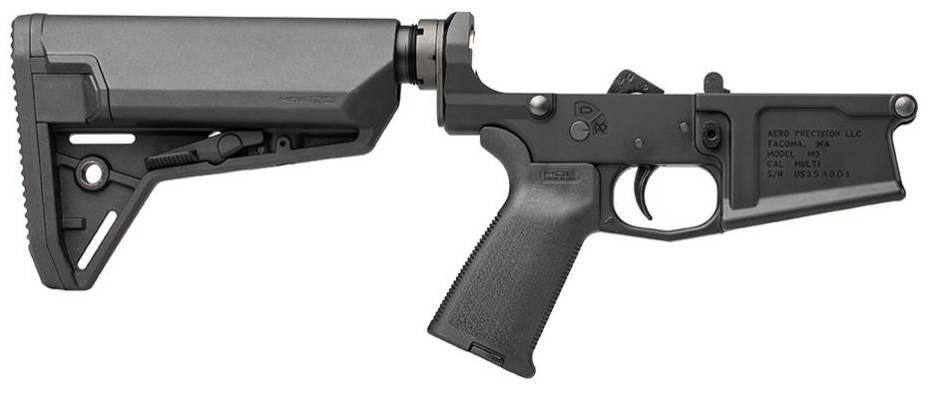 Aero Precision M5 Complete Lower Receiver w/ MOE Grip & SL-S Carbine ...