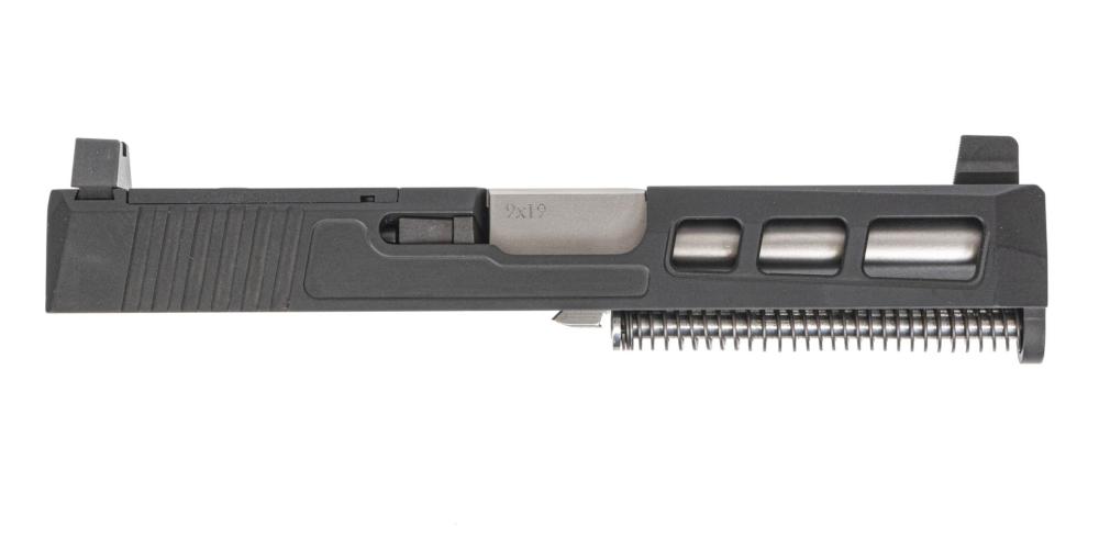 PSA Dagger Complete SW1 RMR Slide Assembly W/ Stainless Barrel, Black ...