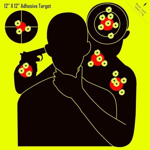 10 Pack Lipulacer 12x12" Splatter Target, Rescue The Hostages Multi ...