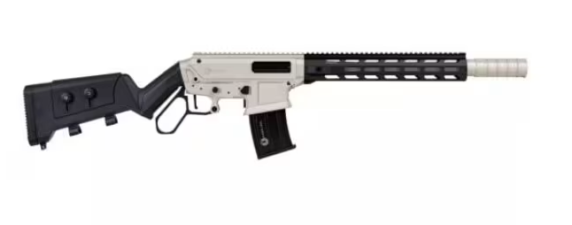 Panzer Lever12 Tactical 12 GA 18.5" 5rd Shotgun Nickel / Black ...