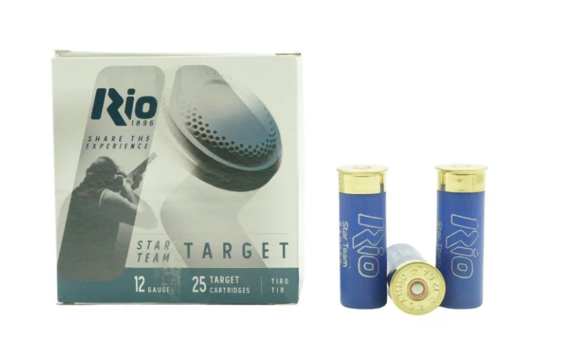 Rio Ammunition Star Team EVO Target 12 Gauge #7.5 Shot 2.75" 1 oz. 1250 ...