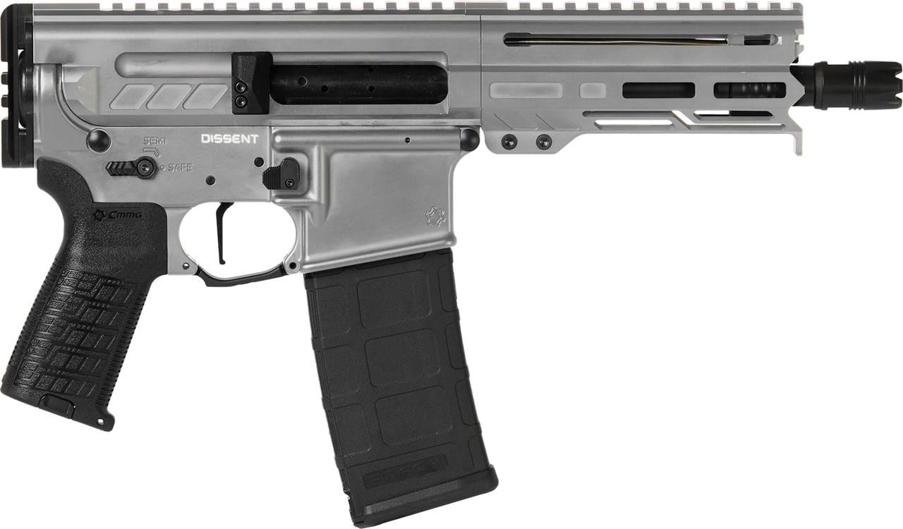 CMMG Dissent MK4 300 Blackout Titanium 6.5" - $1699 | gun.deals
