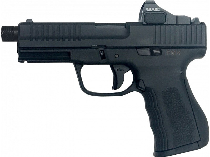 FMK Elite Pro Plus Single 9mm 4.5" Threaded Barrel 3-Dot/Red Dot Black ...