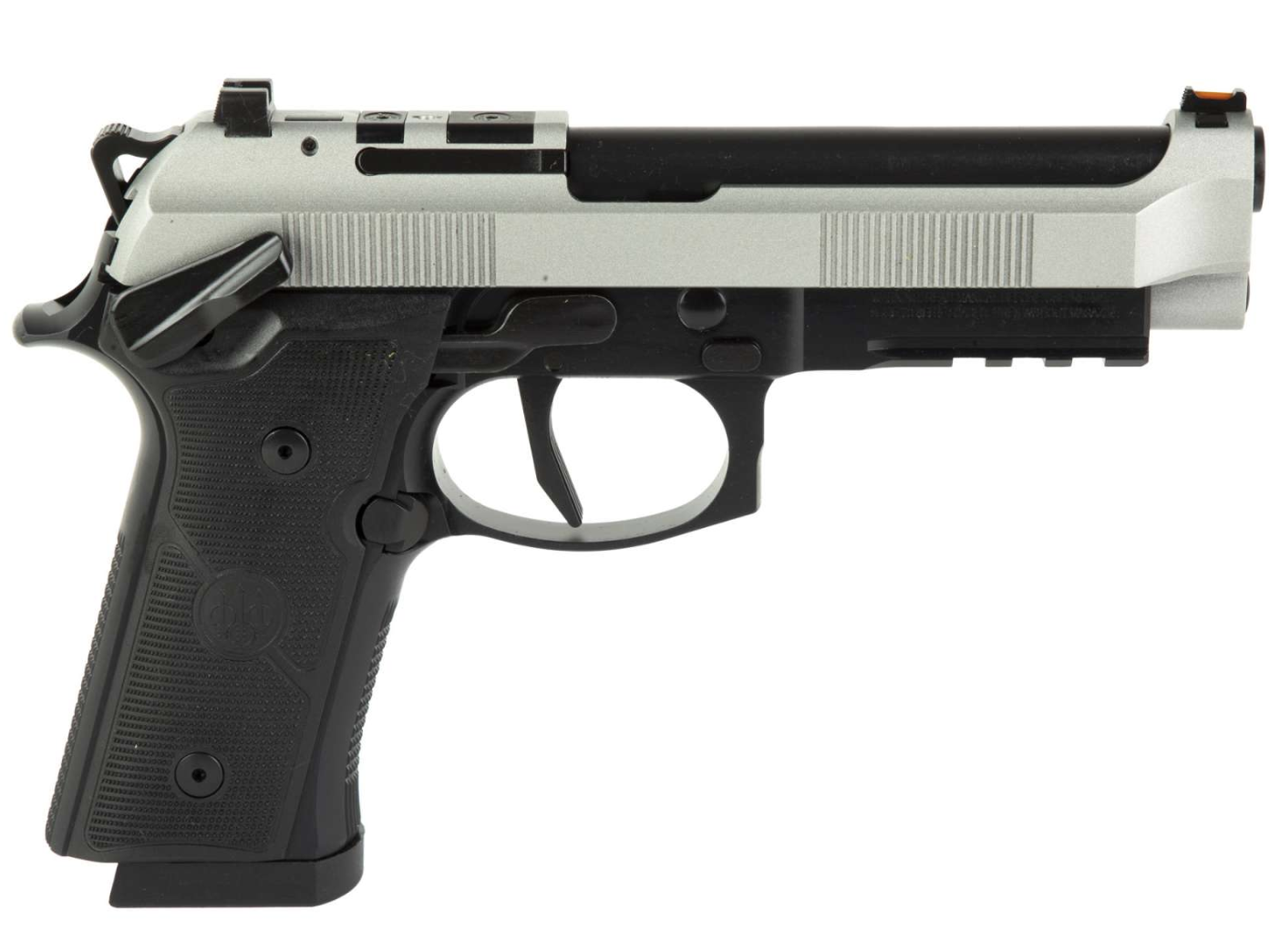 Beretta 92XI Stainless/Black 4.7" BBL 18+1 Optics Ready 9mm Manual ...